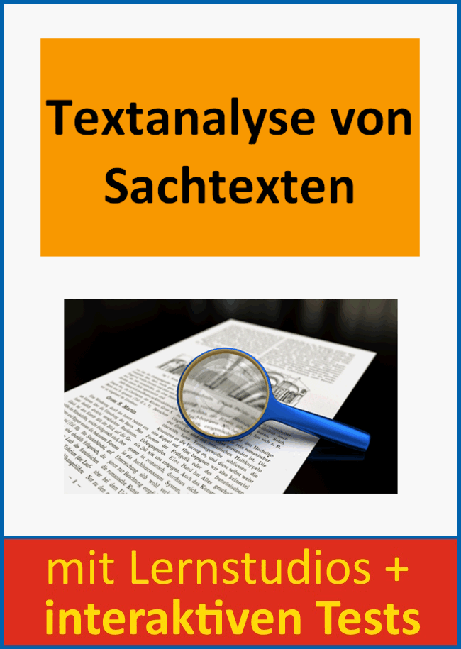 Textanalyse von Sachtexten